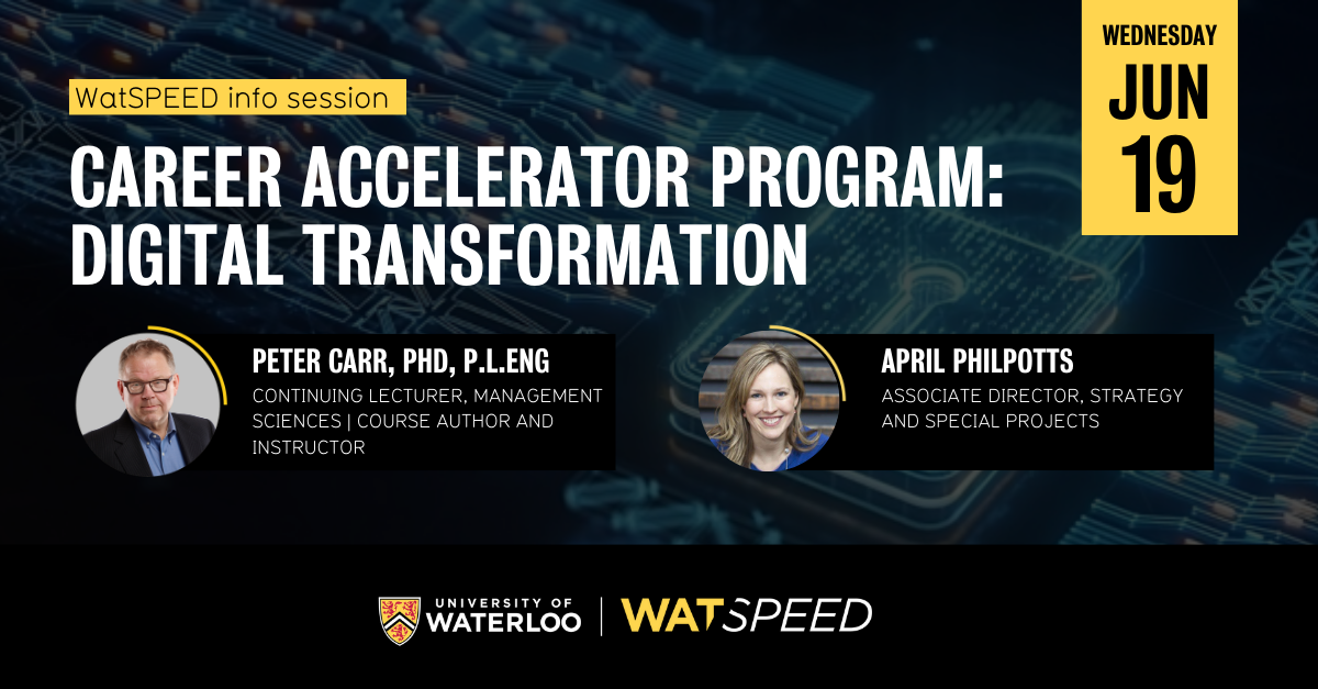 Career Accelerator Program | Digital Transformation | Info Session ...