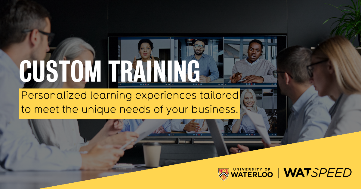 Custom Training | Personalized Corporate Education | WatSPEED