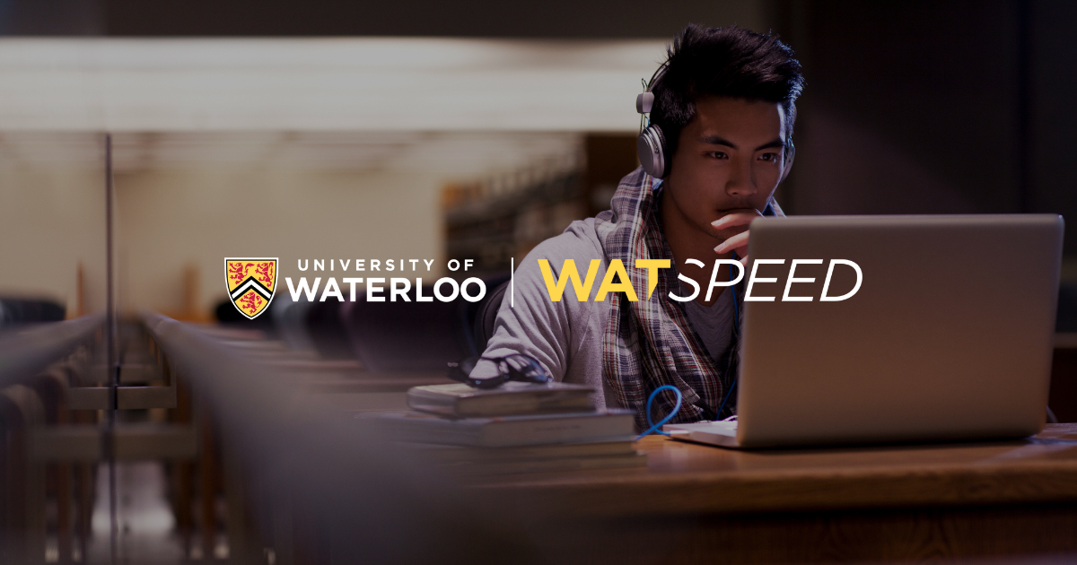Create an Account | WatSPEED | University of Waterloo
