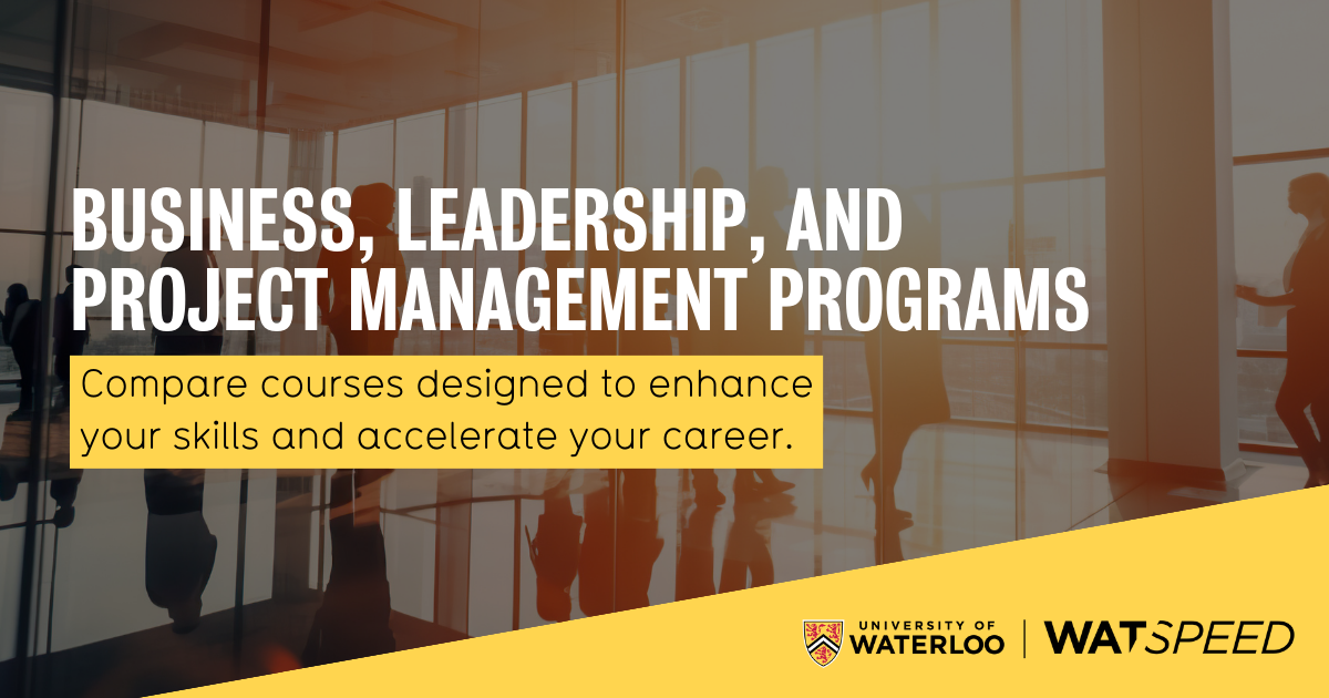 Business, Leadership, and Project Management Programs and Courses ...