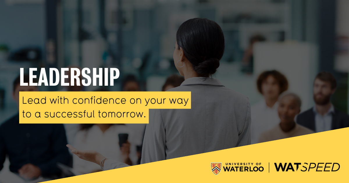 Leadership Certificate | WatSPEED | University of Waterloo